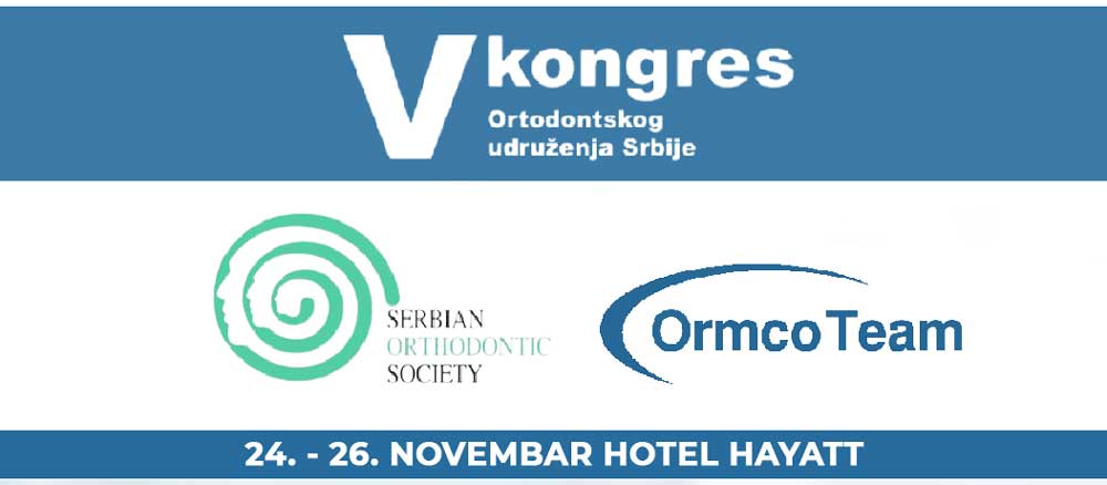V Kongres Ortodontskog udruženja Srbije – ORMCO TEAM